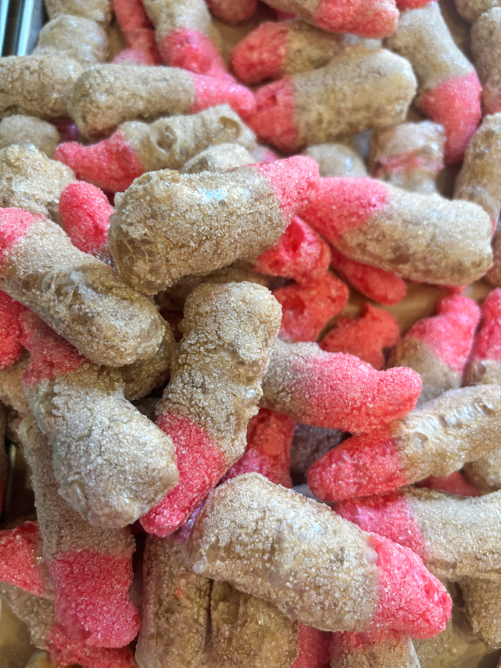 Freeze-Dried Cherry Coke Bottle Gummies – Freezed Treats And Sweets